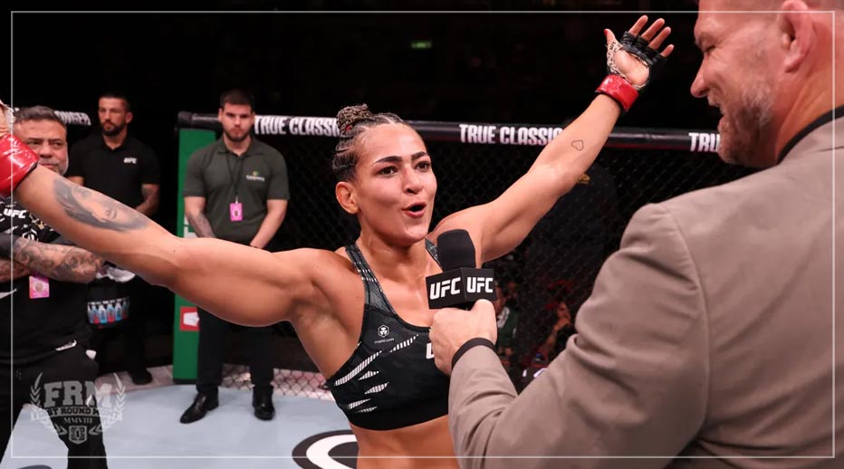 Bia Mesquita's Perfect UFC Debut in Rio - First Round Management